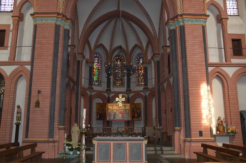 Romaanse kunst & architectuur: Kirche Sankt Peter te Sinzig (Rheinland ...