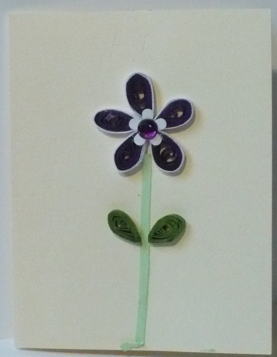 Let's create: Altered Quilling Flowers Frame