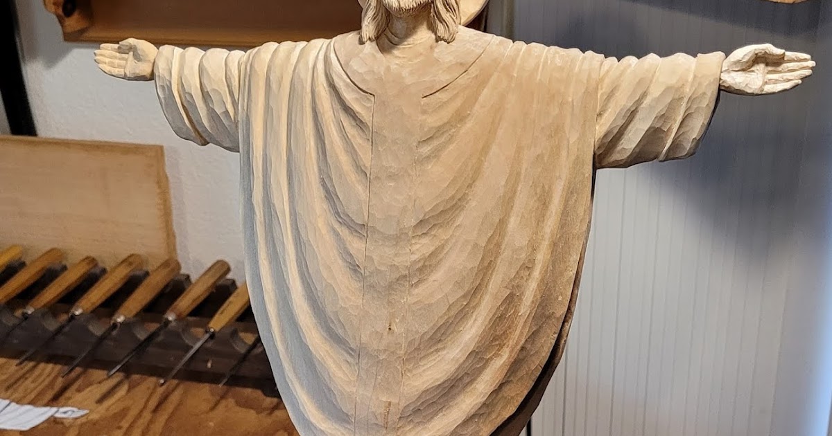 All Saints Christus Rex - Hands Fitted and Starting Cross