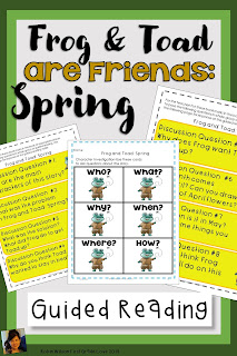 First Grade Love: Frog and Toad are Friends: Spring
