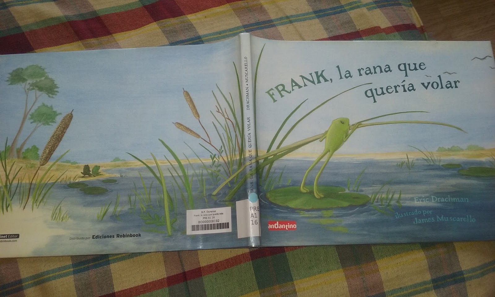 primeiras lecturas: FRANK, la rana que quería volar