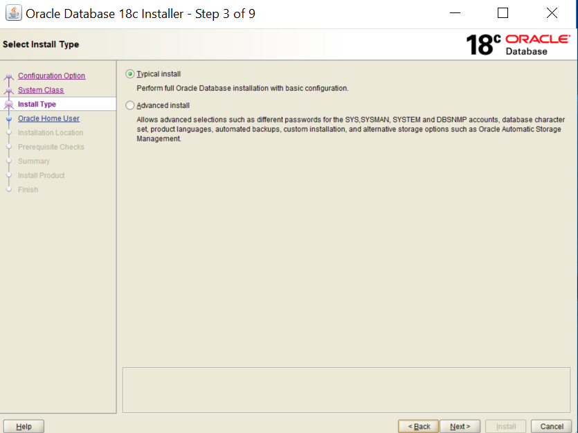 Oracle Database 18C Download | Oracle Database 18C Installation - step ...