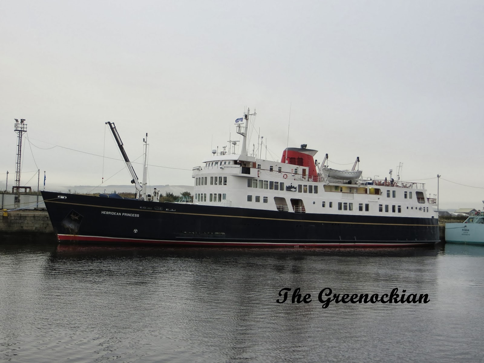 The Greenockian: On the River Clyde - Hebridean Princess