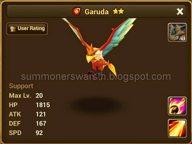 Garuda (Fire) | Summoners War