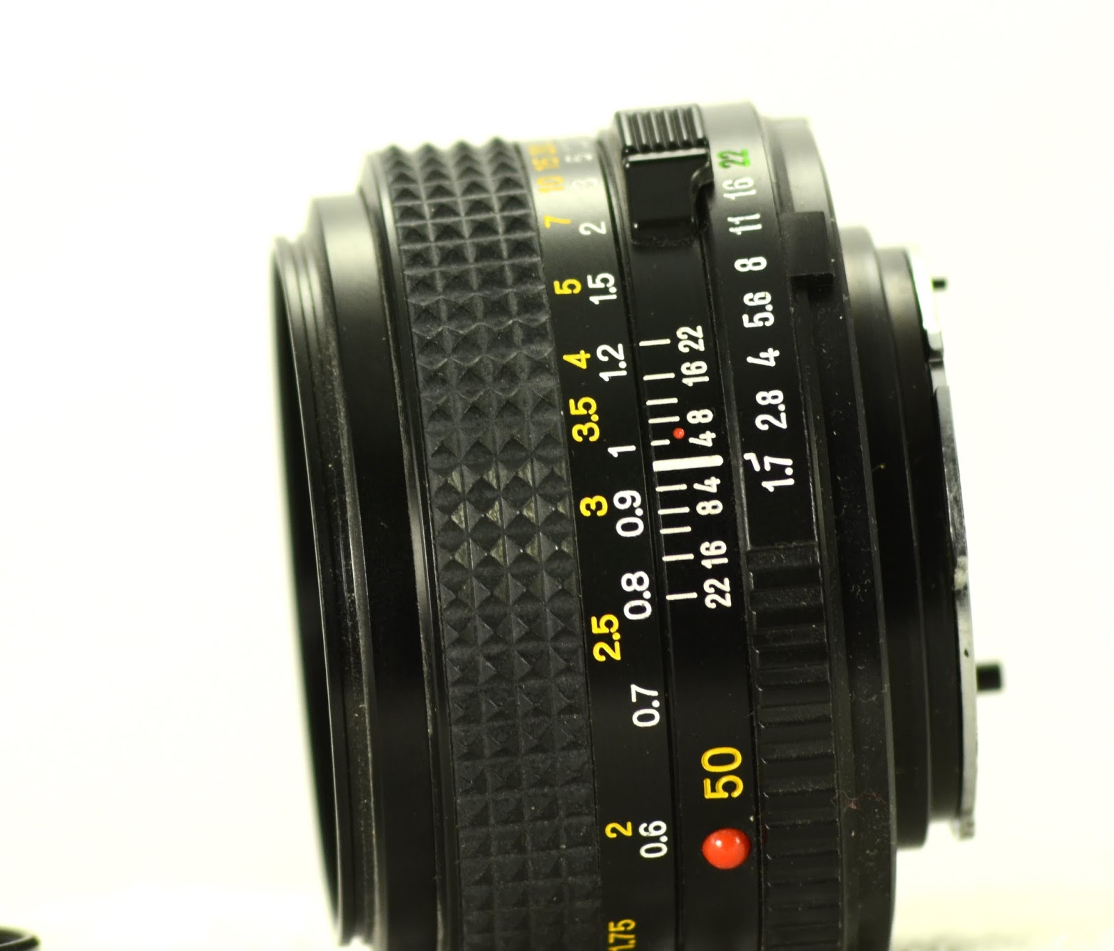 Vintage Camera House: Minolta MD 50mm 1.7 lens