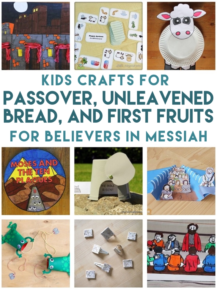 land of honey: Kids Crafts for Passover, Unleavened Bread, and First Fruits