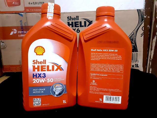 Shell Helix HX3 SAE 20W-50