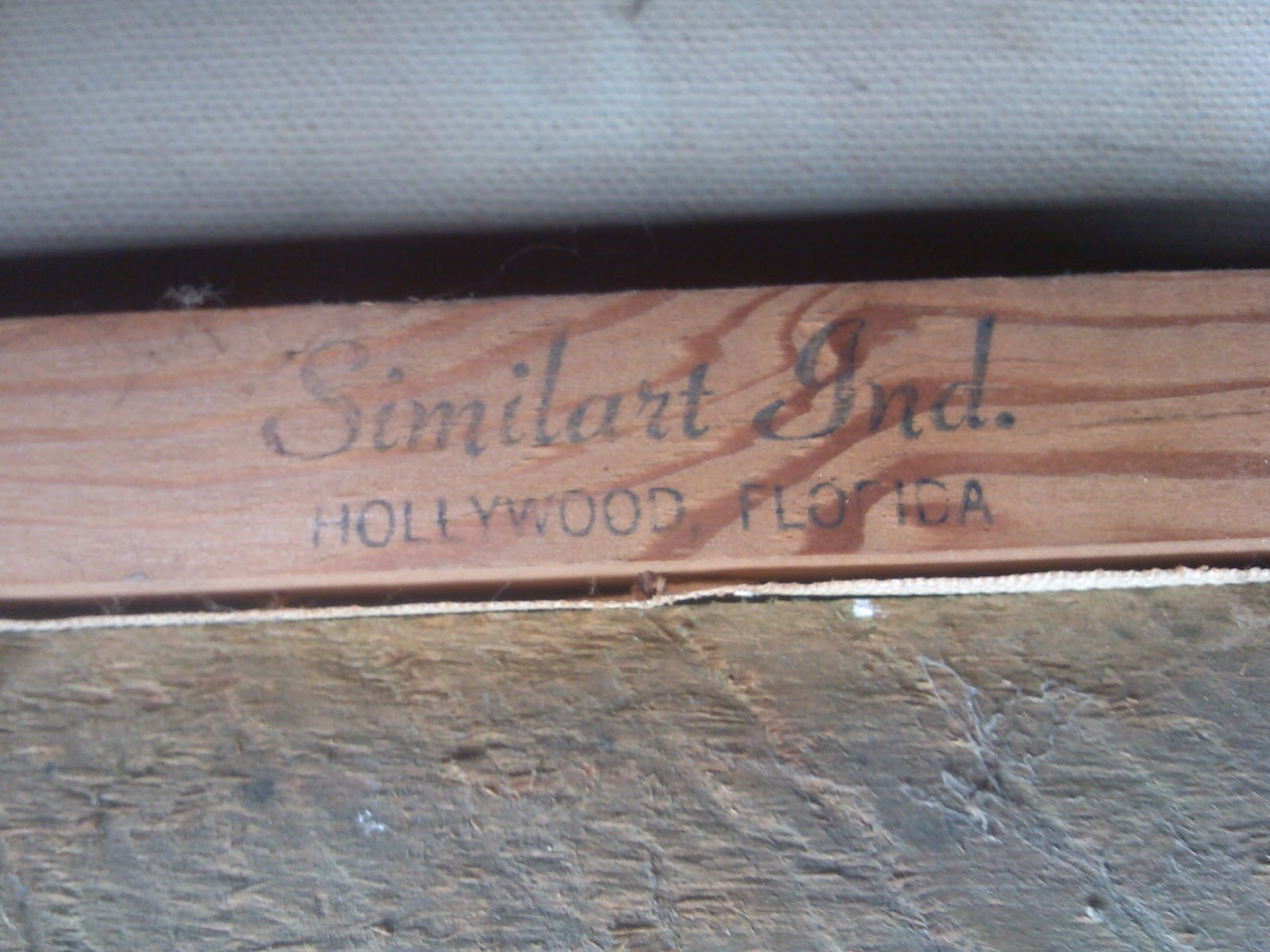 *ORIGINAL* DAVID BOSS PHILADELPHIA EAGLES OIL CANVAS 1965