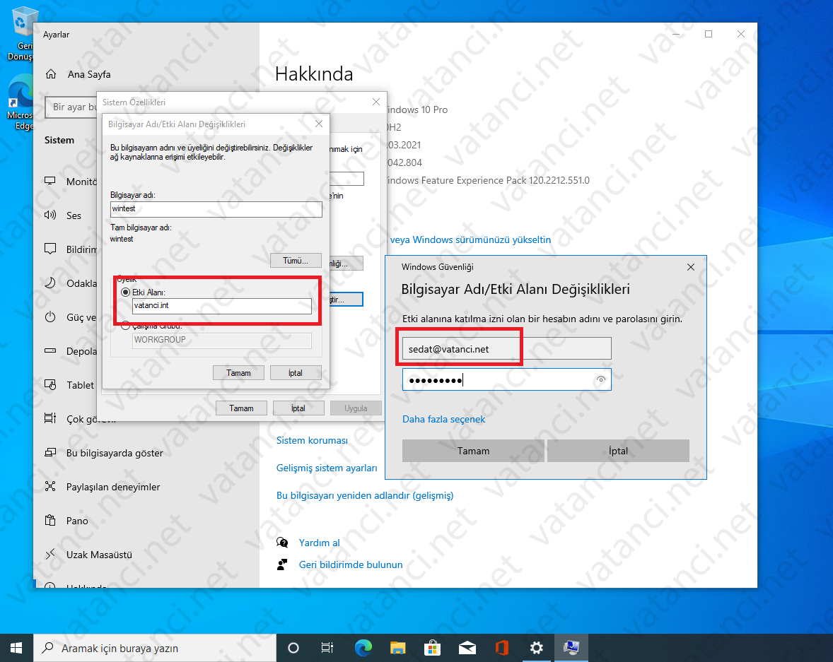 Windows Server - UPN Suffix Kullanımı
