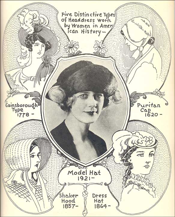 POSTCARDY: the postcard explorer: Vintage Millinery Modes