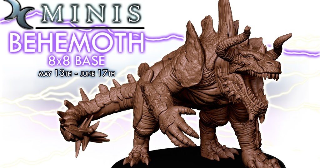 Tabletop Fix: Dungeon Crawler - Behemoth Kickstarter