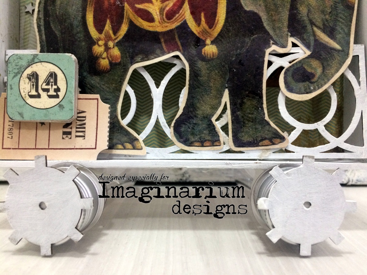 Imaginarium Designs: Vintage Circus Shadow Boxes