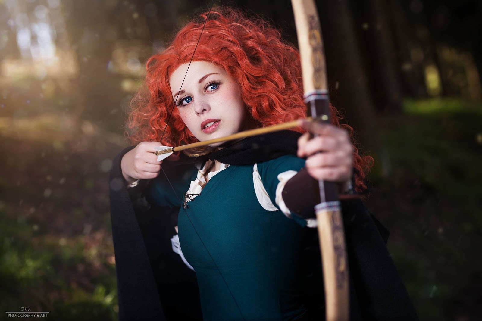 Elarte Cosplay: Brave - Princess Merida Cosplay