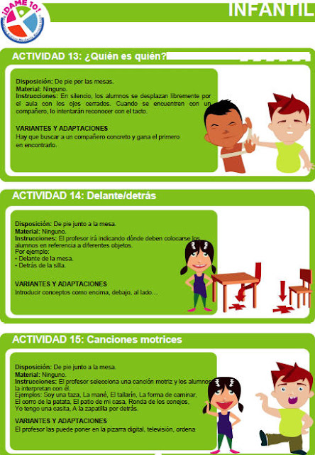 BLOG ESCOLAR. (D.Julen): DESCANSOS ACTIVOS EN EL COLEGIO