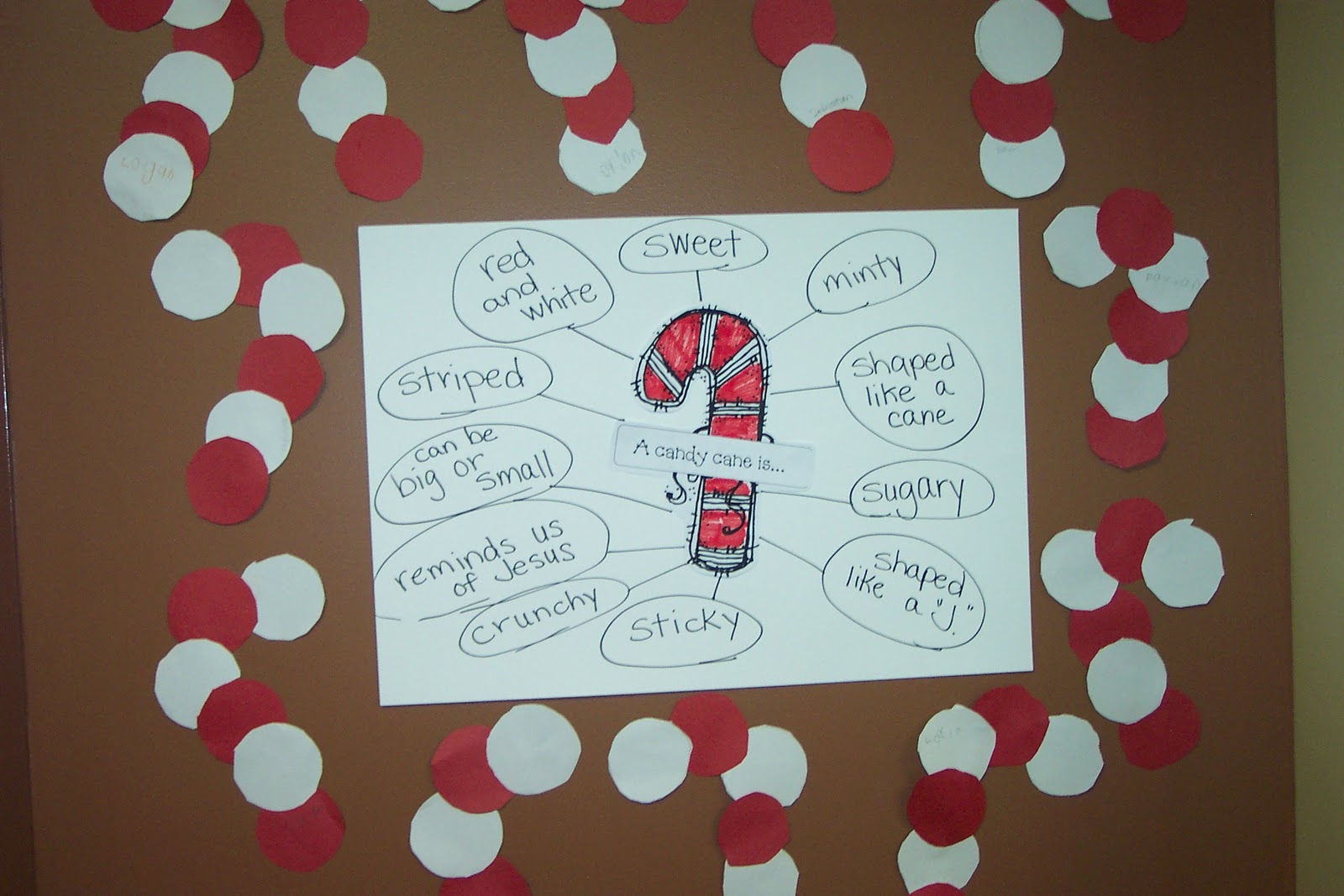 Kinderdi: Candy cane writing