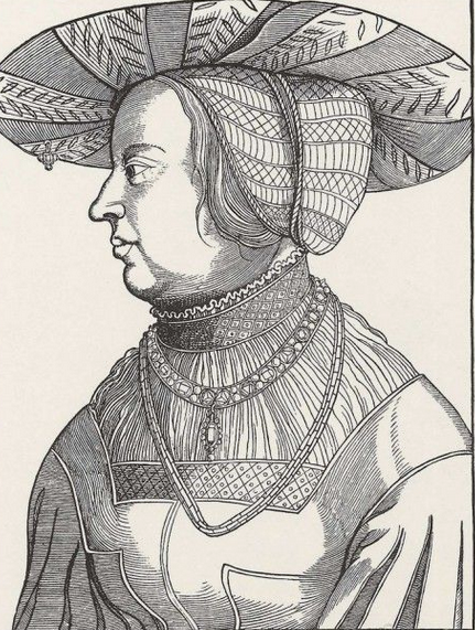 Marlein - a 16th century wardrobe: Sprang hairnet