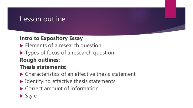 Thesis Statement Examples Expository Essay - Birthday Letter