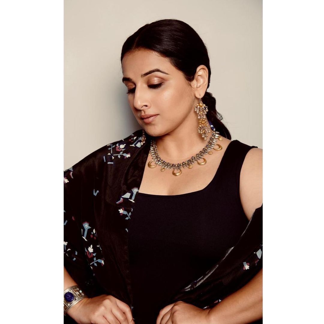 Vidya Balan in saree model photoshoot