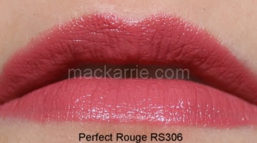 MacKarrie Beauty Style Blog: Shiseido Perfect Rouge, Tender Sheer ...
