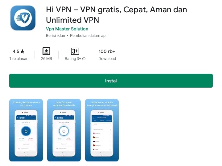 7 Proxy App Andoid Paling Ampuh dan Gratis Tahun 2021 - Celotehan Receh