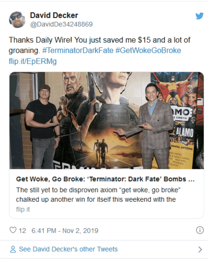 New ‘Terminator’ Flops at Box Office – Wizbang