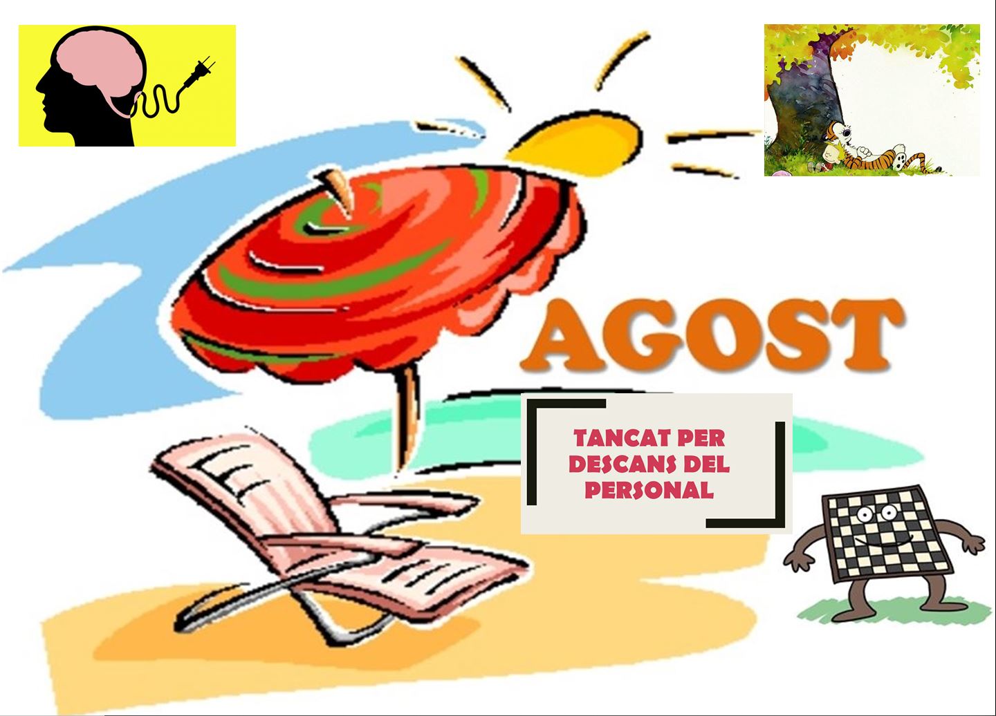 Escacs i escacs: Tancat el mes d'agost