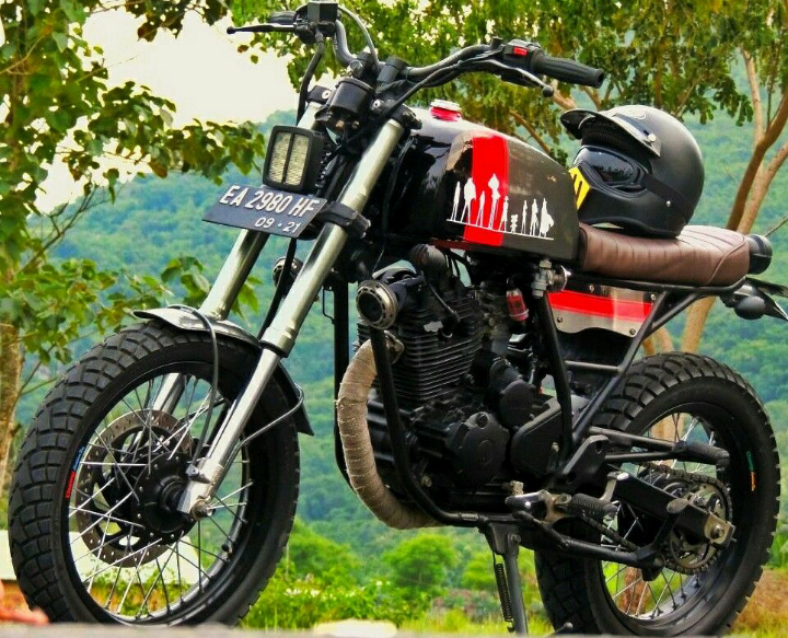 Berbagai Aliran Modifikasi Motor Honda Cb Yang Bagus Keren: Modifikasi ...