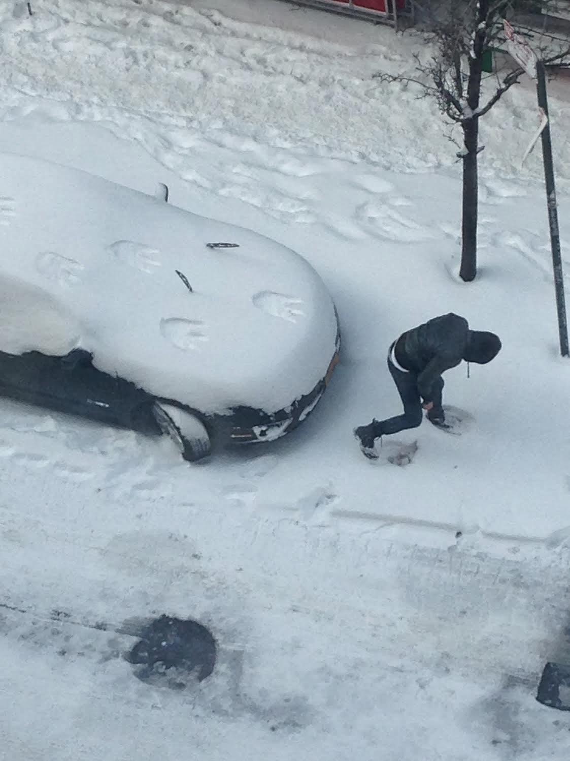 EV Grieve: Today in Velociraptor tracks on East Houston Street