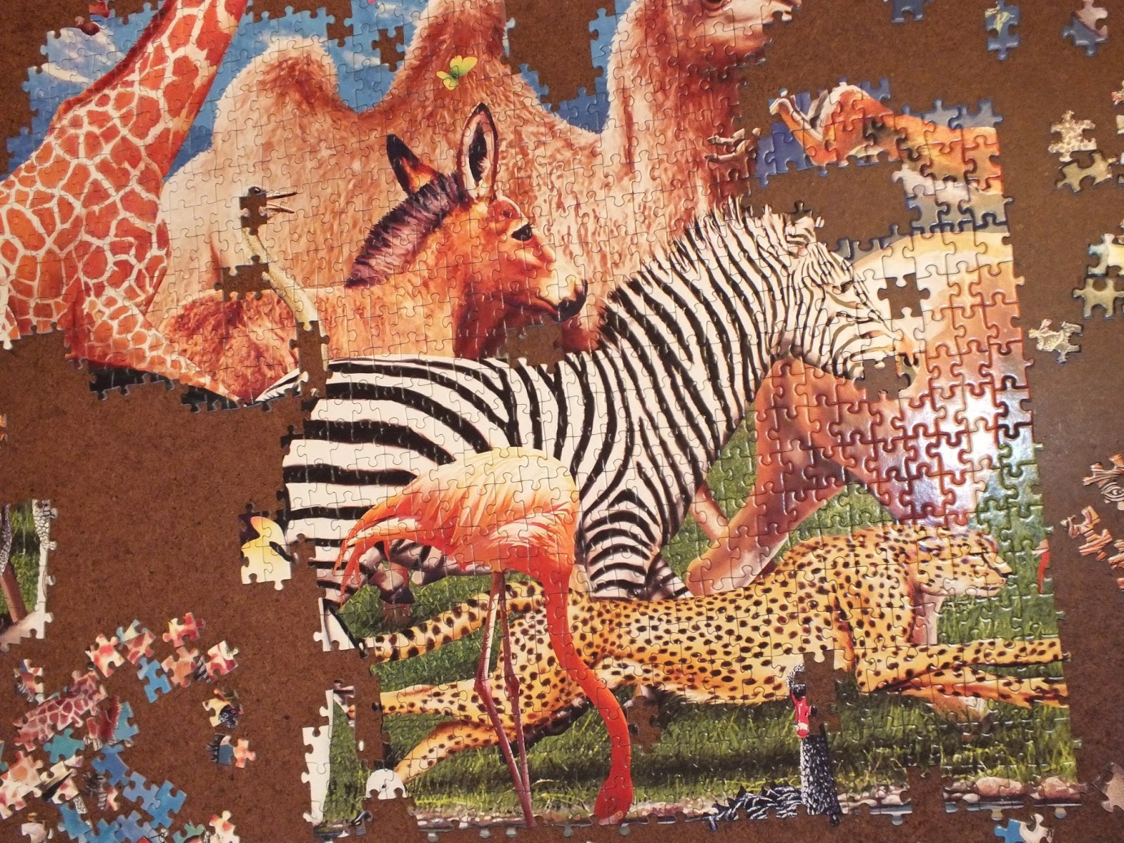 Puzzle 24000 Piezas / 24000 Piece Puzzle: Animales Salvajes - Wild Animals