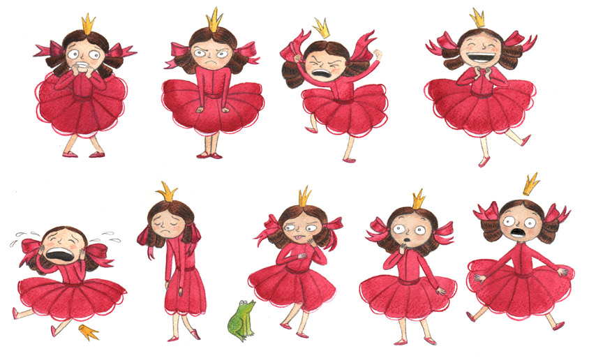 ArtGhost: Princess character studies