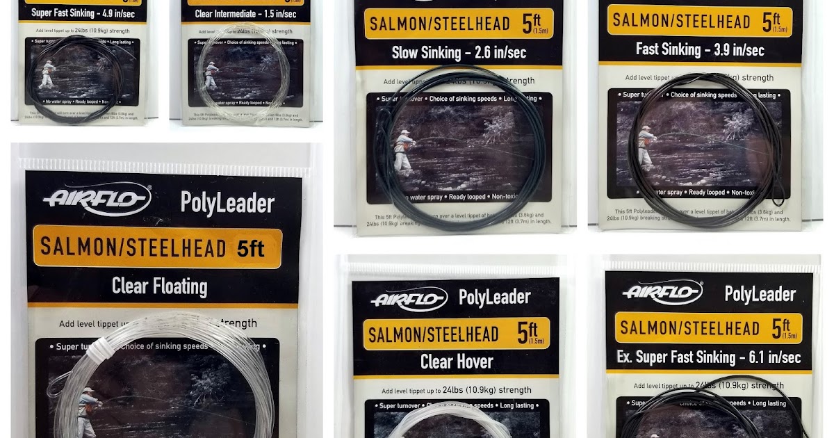 Gorge Fly Shop Blog: Airflo Salmon Steelhead 5 Foot Polyleaders