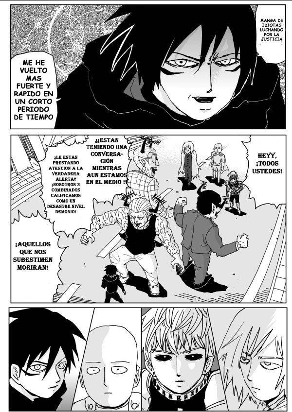 One Punch Man WebComic Traducido al español: OPM Capítulo 114