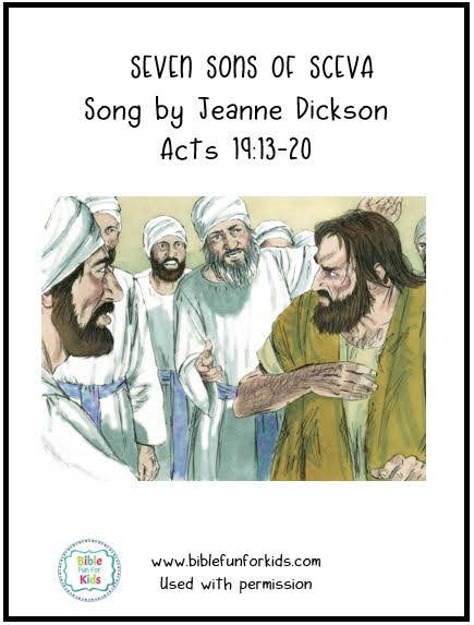 Seven Sons of Sceva Song | Bible Fun For Kids