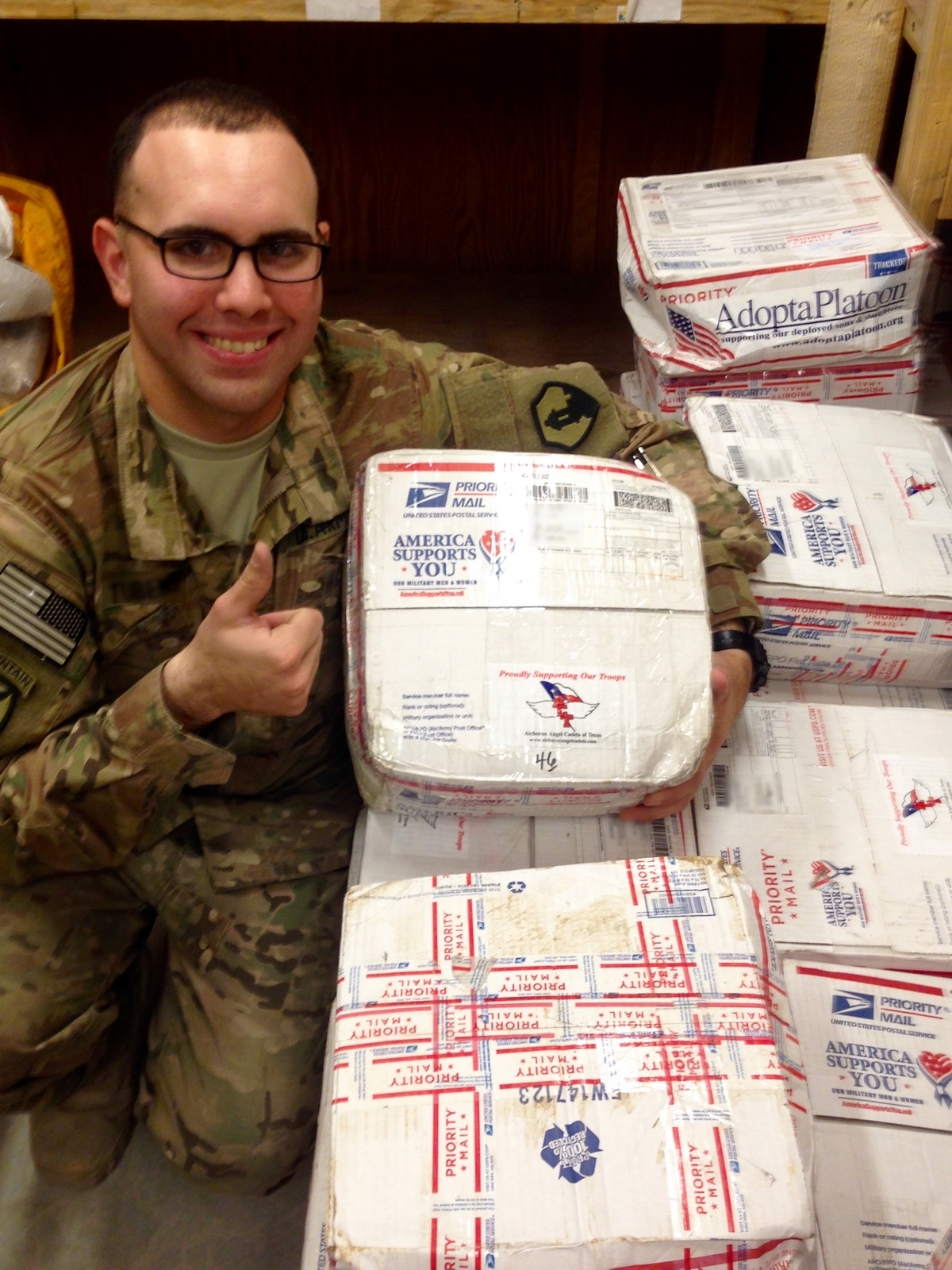 Care Packages for Soldiers: U.S. Troops in Iraq Receive Care Packages!