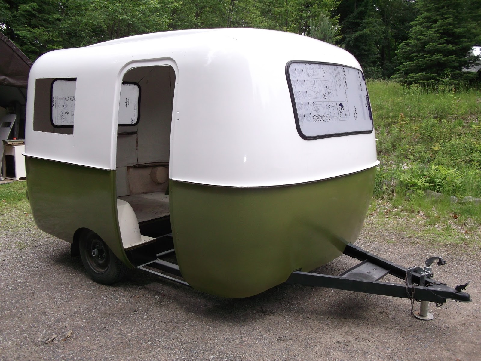 72 Boler Restoration: Back From the Paint Shop