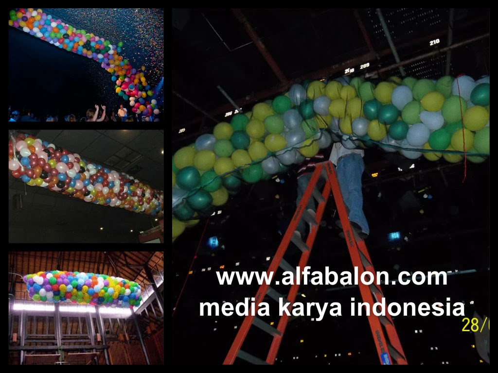 BALON NETT DROP / BALON JARING | Alfa balon