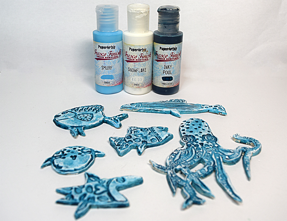 PaperArtsy: 2019 #6 Fish: Fish Dreams with Zinki Art {by Etsuko Noguchi}