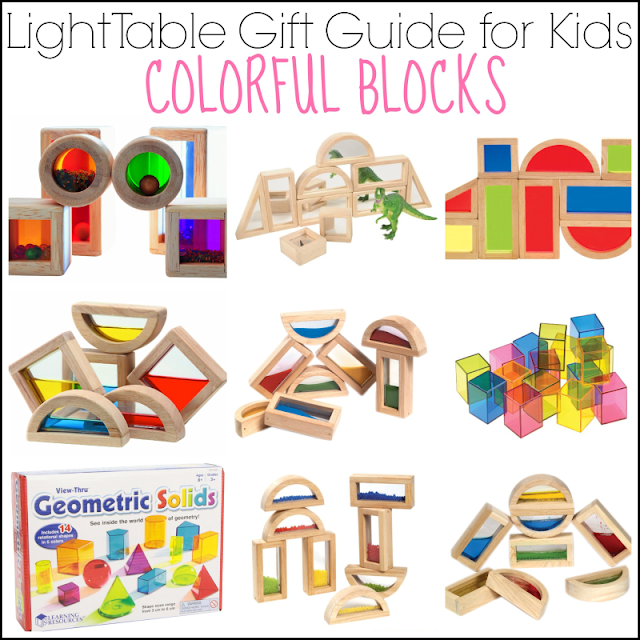 Light Table Gift Guide for Kids | And Next Comes L - Hyperlexia Resources