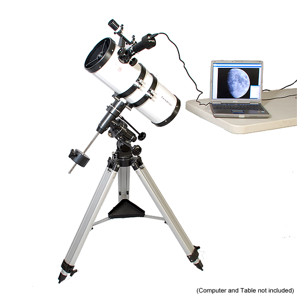 New White 6 Telescope w Live Display Digital Camera ~ FireStar ...