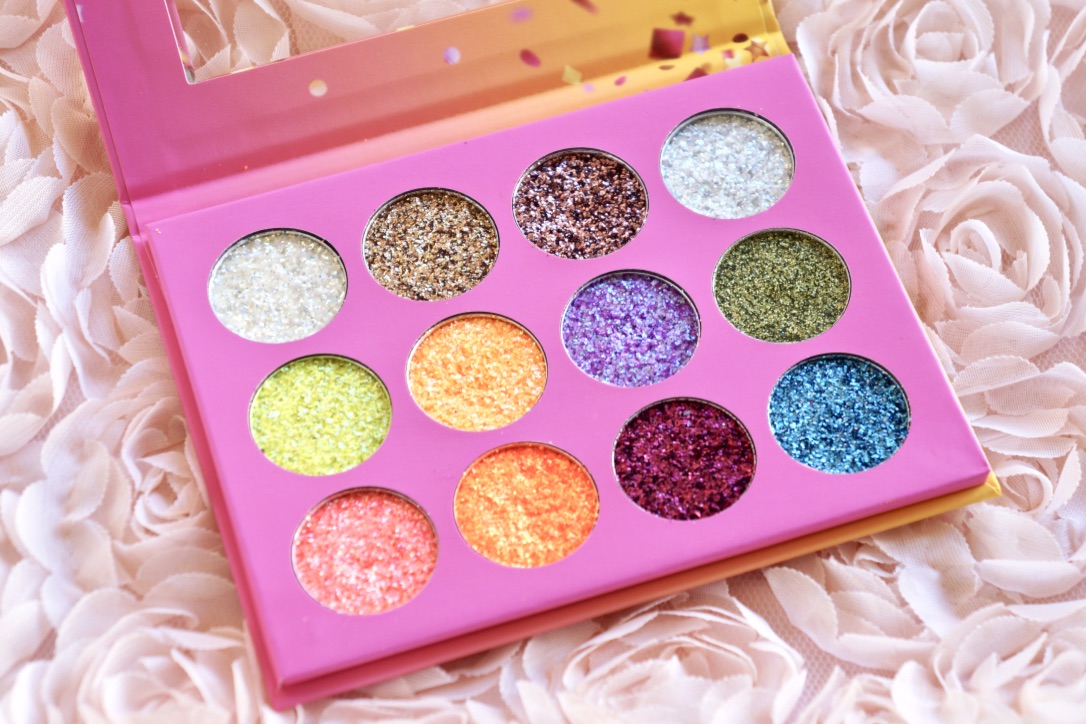 Toda Charmosa: Paleta Ruby Rose Color Fest - Glitter Prensado