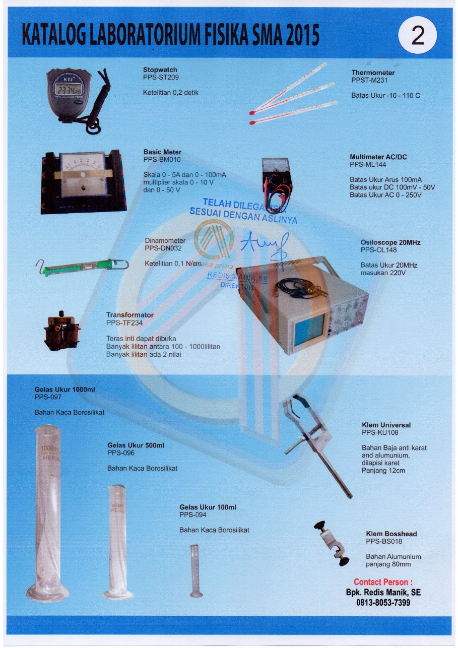 Alat Peraga FISIKA SMA DAK 2015 ~ Alat Laboratorium Fisika SMA - Grosir ...
