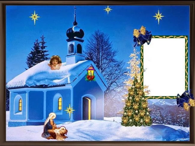 Christmas Free Printable Photo Frames. - Oh My Fiesta! in english