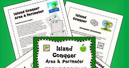 Corkboard Connections: Island Conquer Area & Perimeter Games