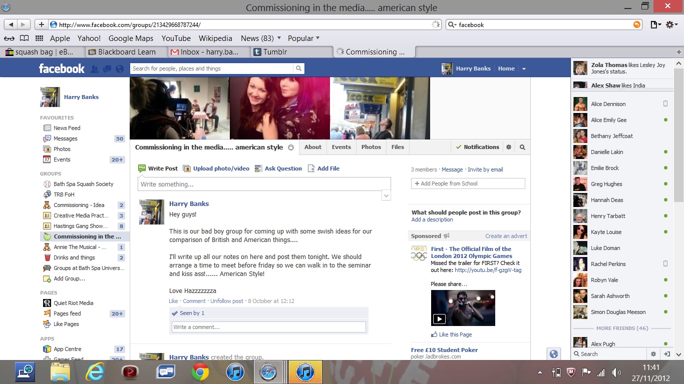 Commissioning in the media - Uni Rap