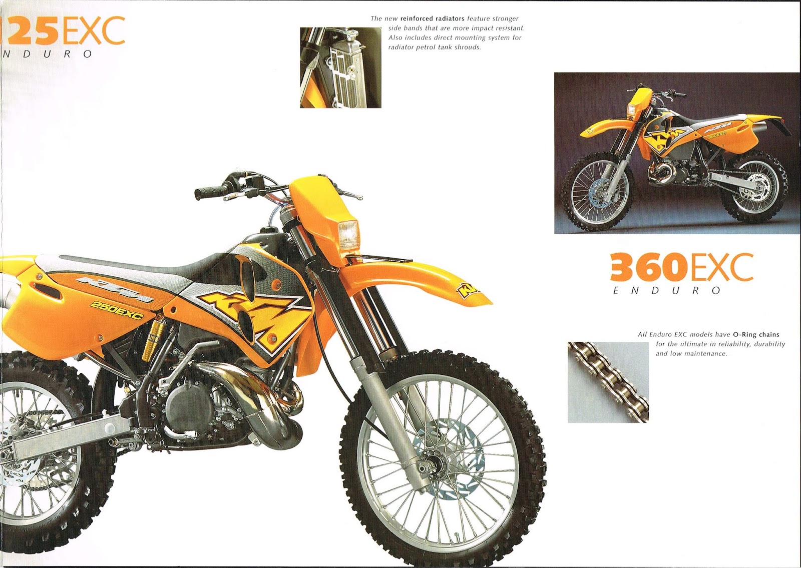 MMVV: BROCHURE KTM 2 STROKE 1997