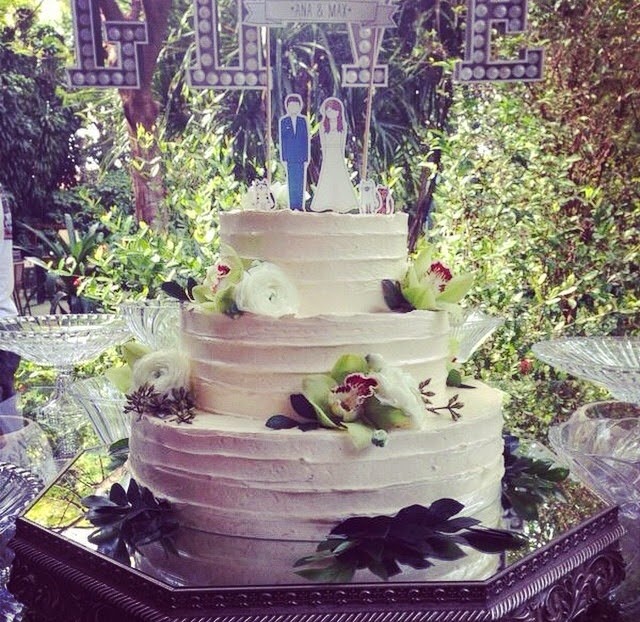 Las Pitangas: Bolo de casamento. Incrivelmente lindo!!!