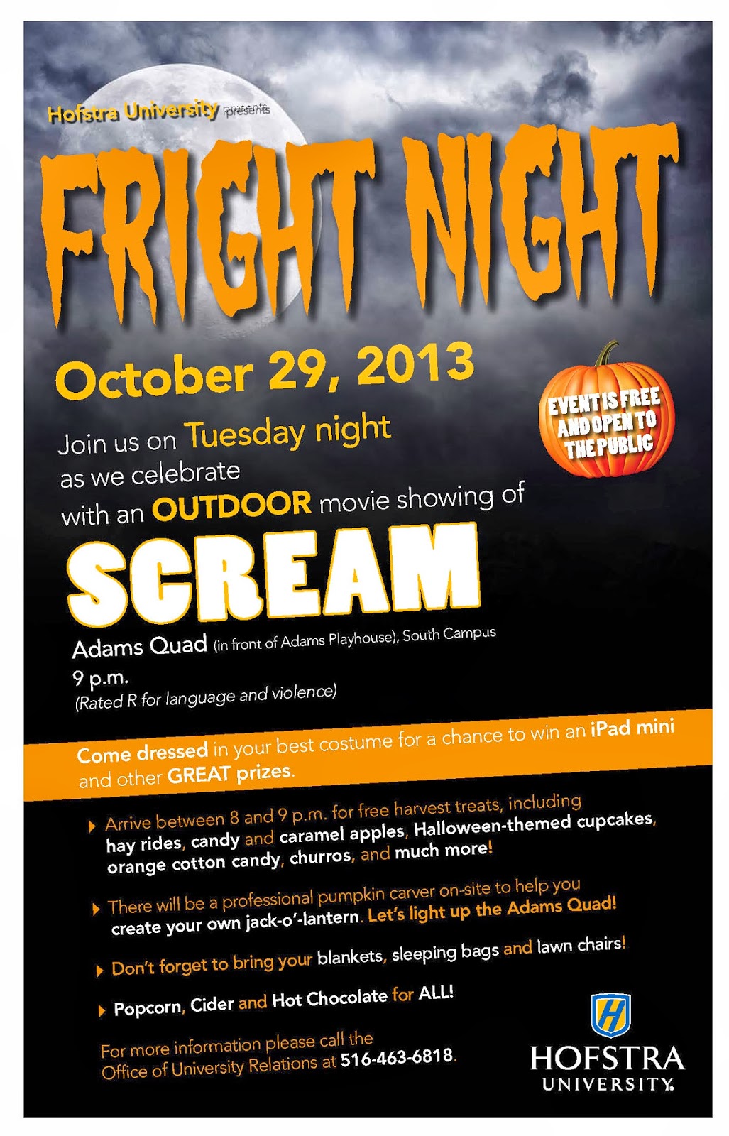 Hofstra Student Life: Fright Night 2013