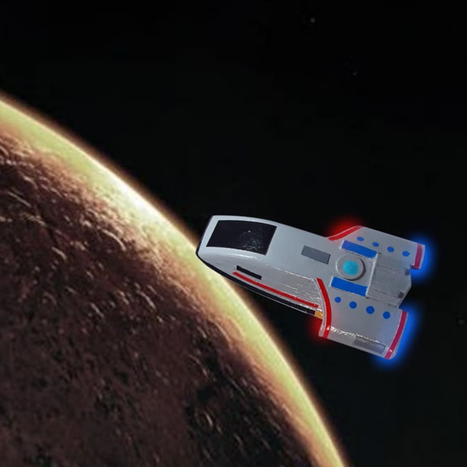 Capitan Ran Dohen: Star trek - Shuttle Type 10