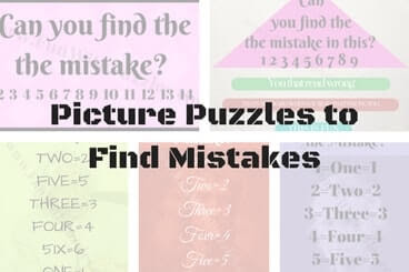 Spot the Mistake: Picture Puzzle Collection