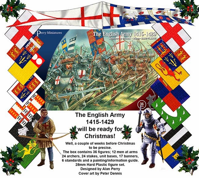 Tabletop Fix: Perry Miniatures - Agincourt English Army Announcement